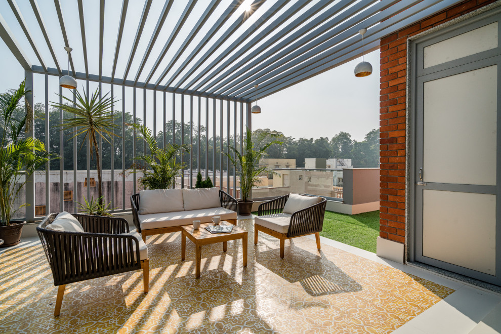 Terrace sit-out - Deck - Ahmedabad - by Ace Associates | Houzz