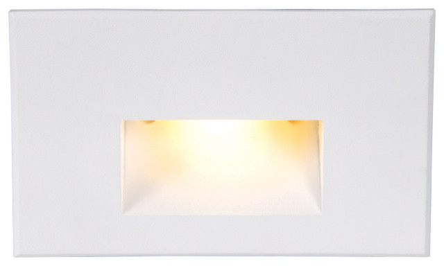 WAC Lighting LED 12V LED Me Horizontal Step And Wall Light, White ...