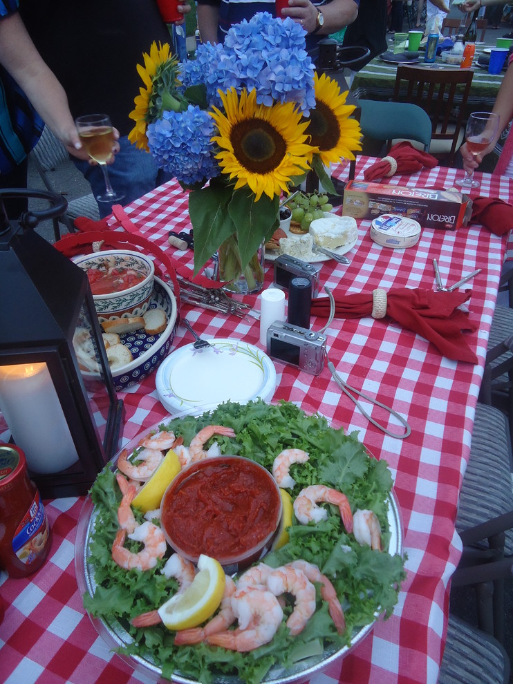 Block Party Table Design - Eclectic - New York - by Terri Reilly Design ...