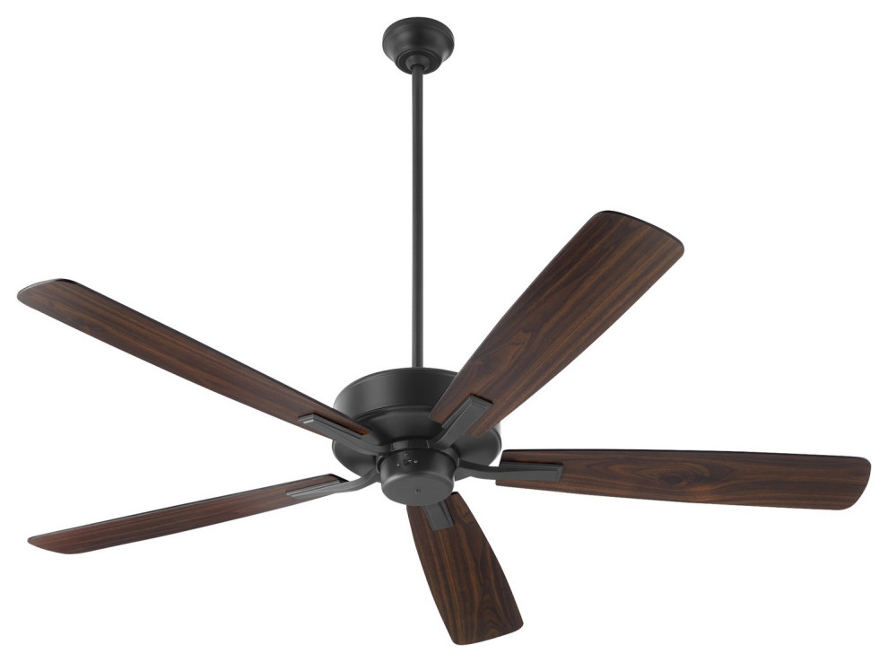Ovation Transitional Ceiling Fan, Matte Black - Transitional - Ceiling ...