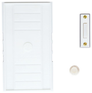 NICOR Lighted Single Door Bell Chime Kit - Contemporary - Doorbells And ...