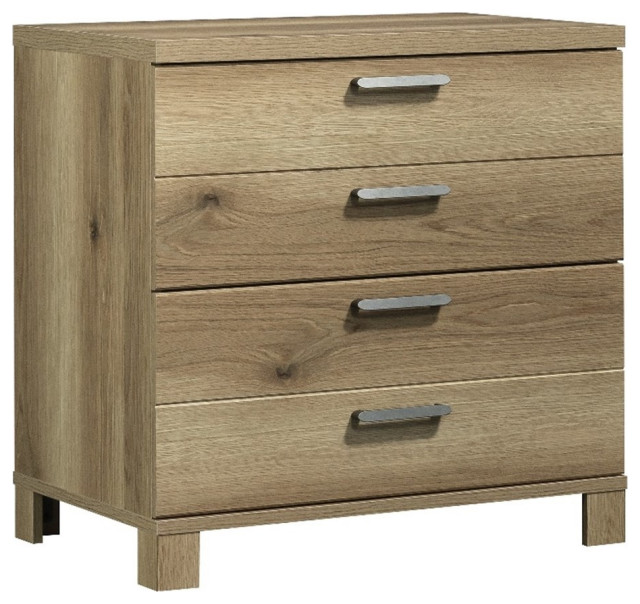 Sauder Rosedale Ranch Engineered Wood Lateral File Cabinet in Timber ...