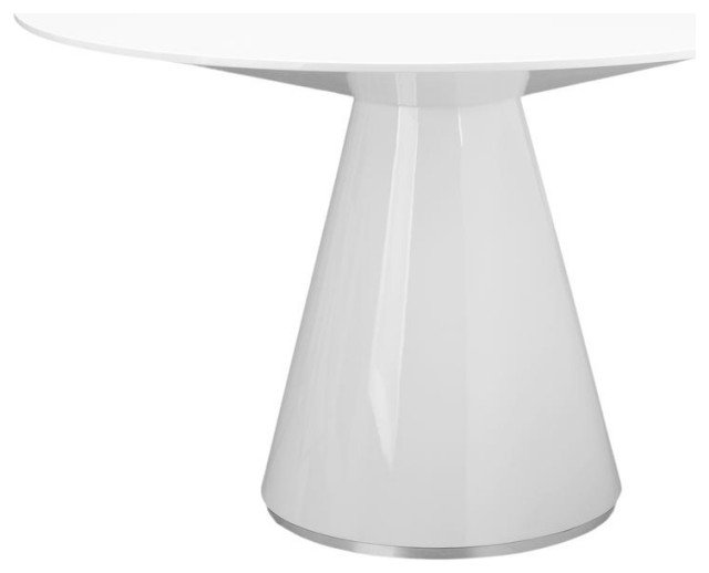 Otago Dining Table Round White - Contemporary - Dining Tables - by ...