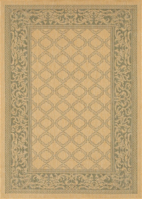 Couristan Recife 1016 Cocoa And Black Rug, 2'x3', 8'6"x8'6 ...