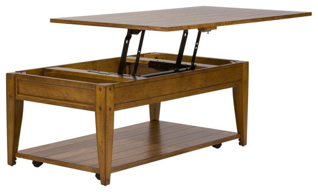 Lift Top Cocktail Table (110-OT1015) - Transitional - Coffee Tables ...