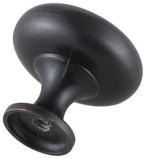 Cadon 1.2" Diameter Oil-Rubbed Bronze Mushroom Knob Multipack, Set of ...