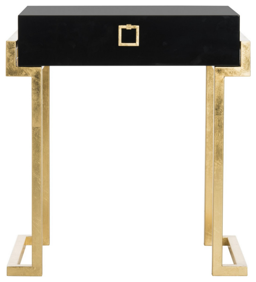 Larue Lacquer Side Table Black - Contemporary - Side Tables And End Tables - by Virgil Stanis ...