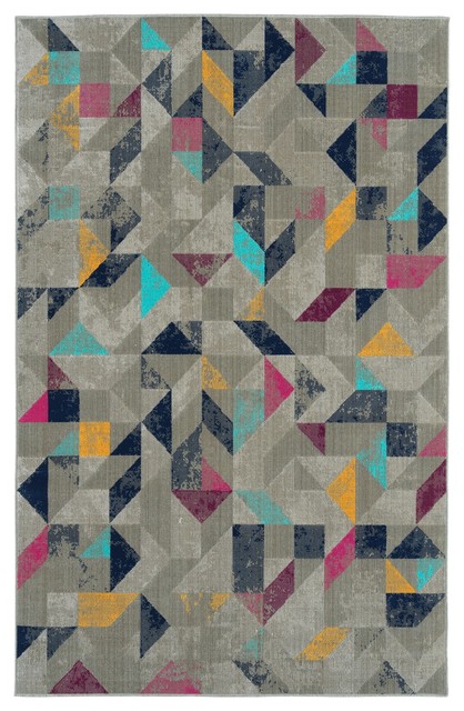 Kaleen Zuma Beach Collection Rug, Multi, 2'x3' - Contemporary - Area ...