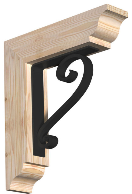 Edwards Traditional Ironcrest Bracket Triple, 4" Thick, 18"x20 ...