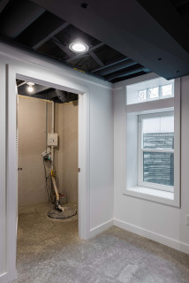 Time For a Refresh - A 1980's Home Renovation - Transitional - Basement ...