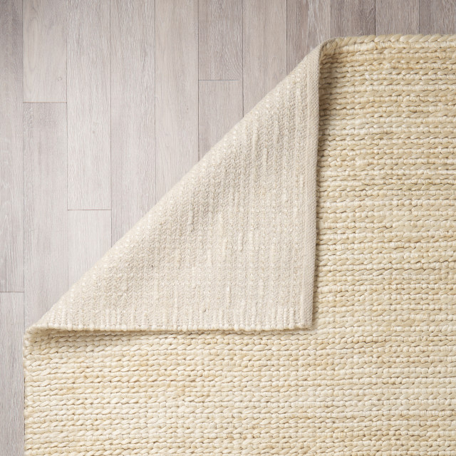 Milo 9 x 12 Camel Color Woven Hemp Area Rug - Scandinavian - Area Rugs ...