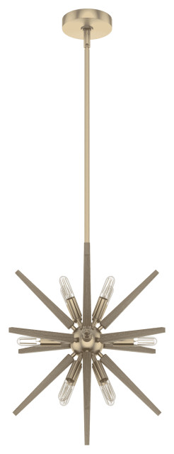 Alturas Gold 12 Light Pendant from the Jupiter Star Collection, 18.500 ...