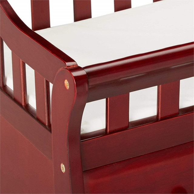 Orbelle Oneman Modern New Zealand Pine Solid Wood Changing Tables in ...