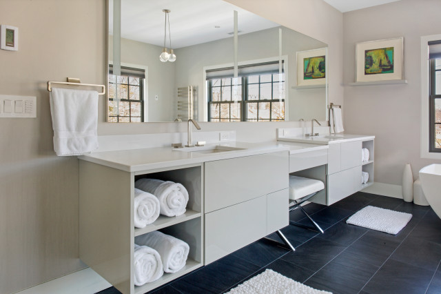 Absolute Blanc by #QuartzCOMPAC - IRP DESIGNS - Salle de Bain - New ...