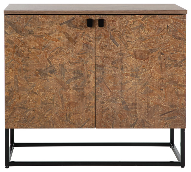 Avenir 2 Door Console, Lexington/ Xelio Oak - Transitional - Console Tables - by BELLONA USA | Houzz