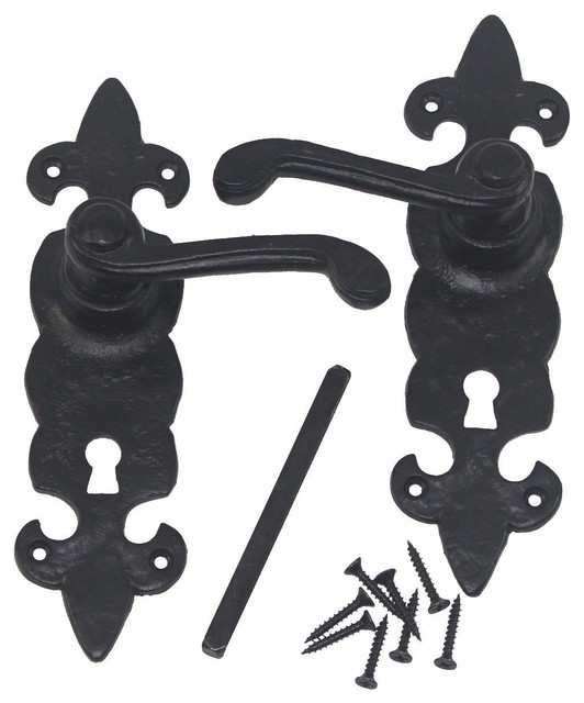 Antique Look Spring Loaded Handle for 1-7/8” to 2-1/4” Thick Door (ASLH ...