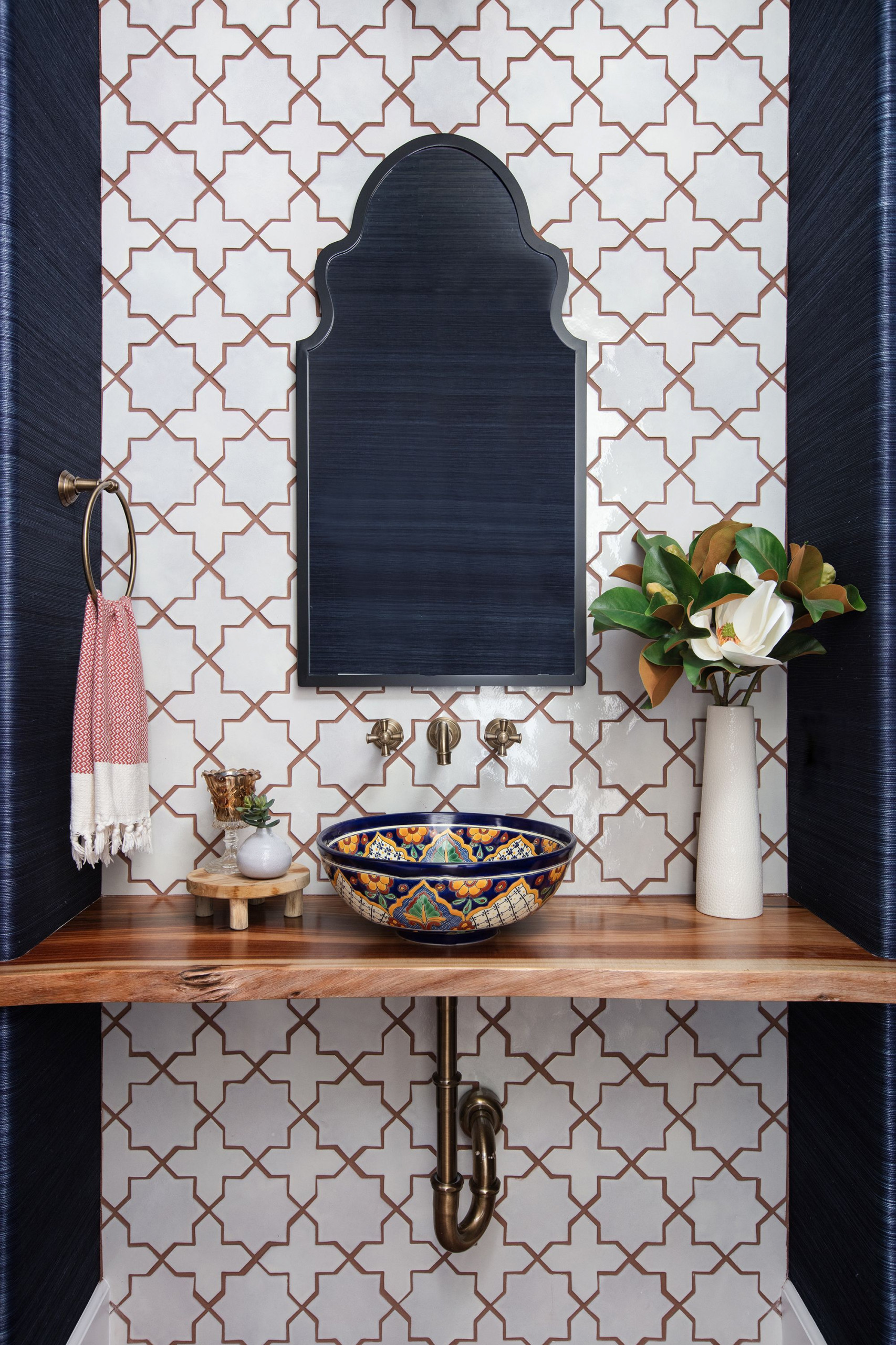 Powder Room Wall