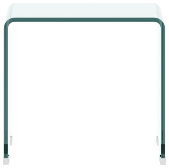 Whole Tempered Glass Coffee Table Clear End Table Transparent Side ...