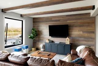 Modern Rustic Estate - Moderne - Sous-sol - Minneapolis - par Swanson ...