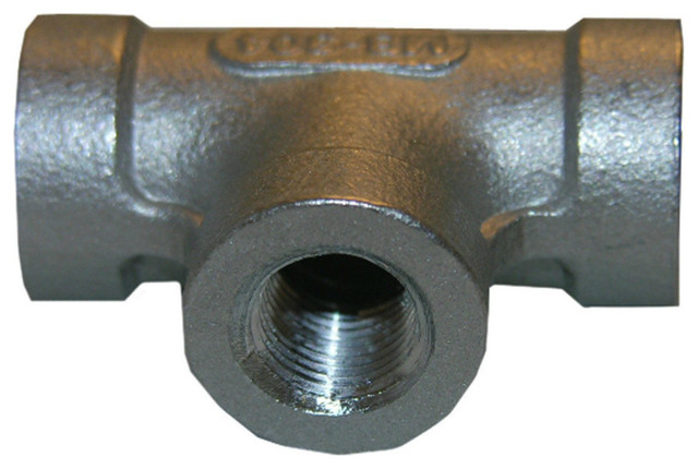 Lasco 32-2409 Type 304 Stainless-Steel Pipe Tee, 3/4 Lasco 32-2409 Type 304 Stainless-Steel Pipe Tee, 3/4
