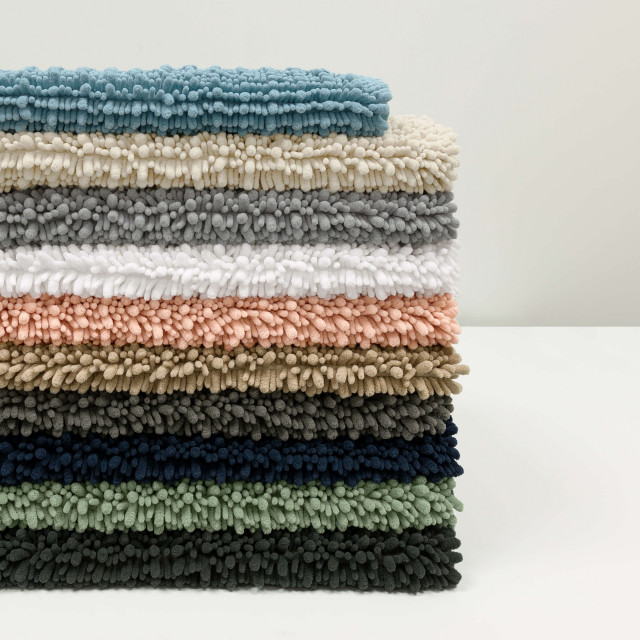 Mohawk Home Metaphor Bath Mat, 2' 3" x 3' 9" - Contemporary - Bath Mats ...