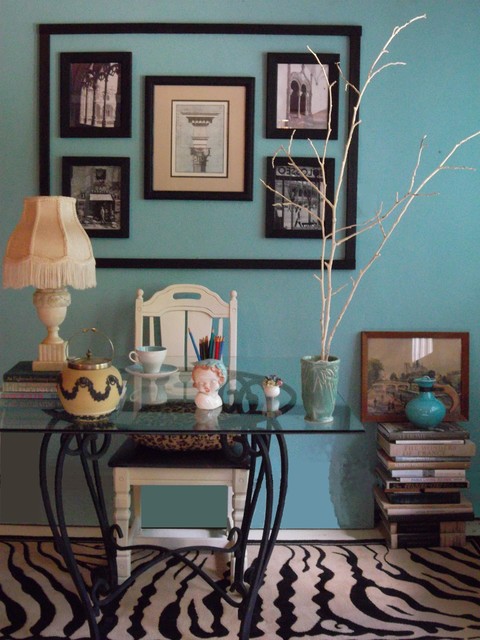 Turquoise Office Decor