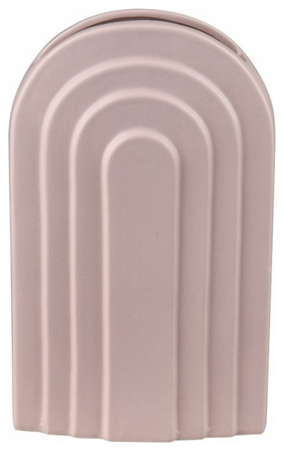 Hill Pines - Large Vase In Modern Style-9 Inches Tall and 5.5 Inches ...