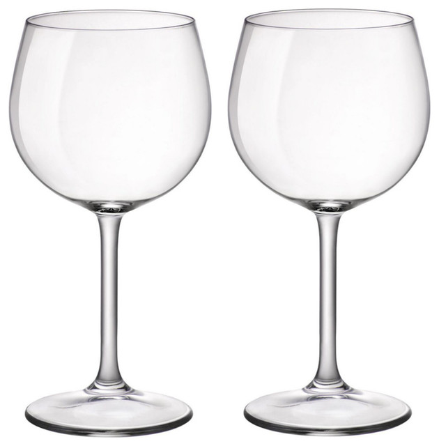 Bormioli Rocco Restaurant 12.75 Ounce Barolo Wine Glass, Set of 2 ...