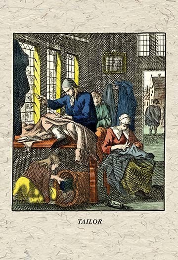 Tailor, 12" x 18" - Traditional - Prints And Posters - by Buyenlarge ...