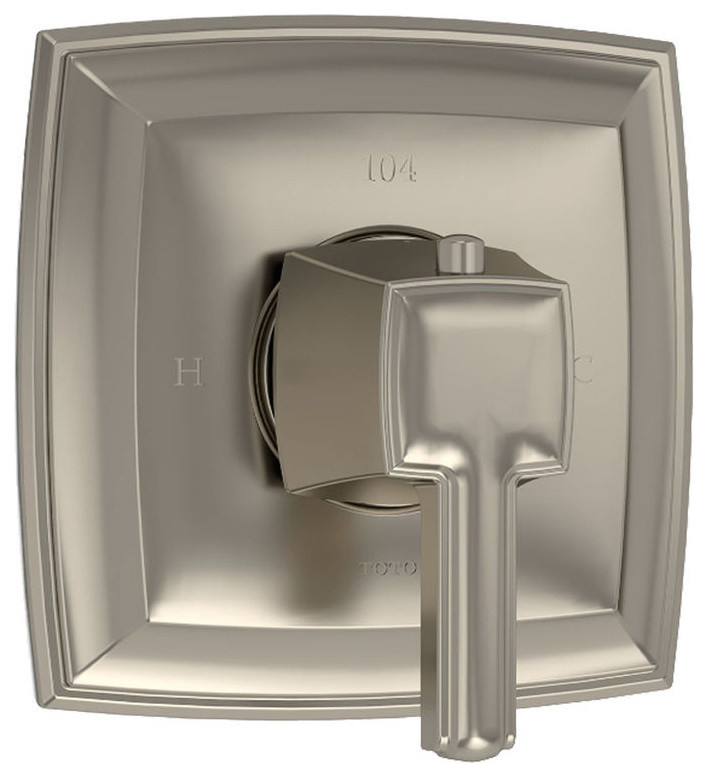 TOTO Connelly Thermostatic Mixing Valve, Lever Handle, Brushed Nickel ...