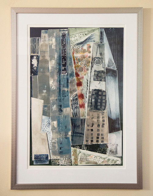 My Art finds a New Home - Contemporary - New York - by Carol Morrison ...