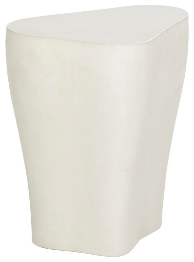 Dali End Table Small White, White - Contemporary - Side Tables And End ...