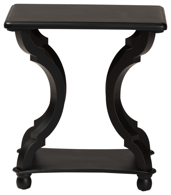 Emmy End Table - Traditional - Side Tables And End Tables - by Baxton ...