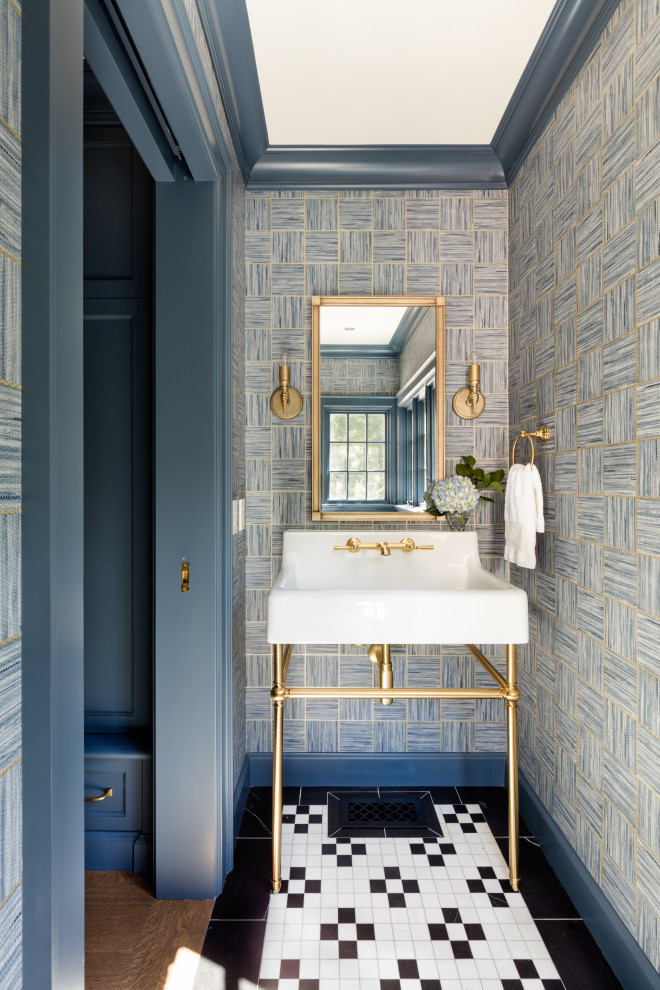 Traditional Remodel - Traditional - Powder Room - Seattle - by Debbie ...