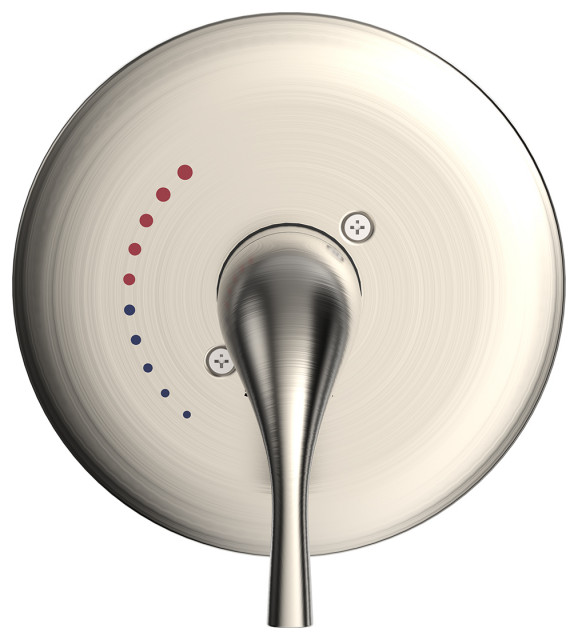 Speakman CPT-12001 Echo Shower Valve Trim, Brushed Nickel ...