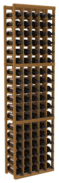 5 Column Standard Wine Cellar Kit, Redwood - Contemporary - Wine Racks ...