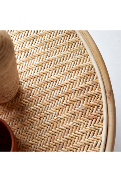 Rattan Modern Coffee Table | Tikamoon Zita - Tropical - Coffee Tables ...