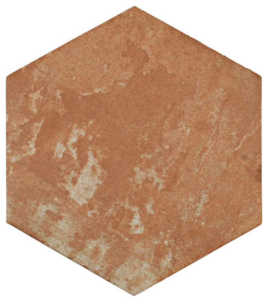 Americana Boston North Hex Floor and Wall Tile Sample - Contemporary ...