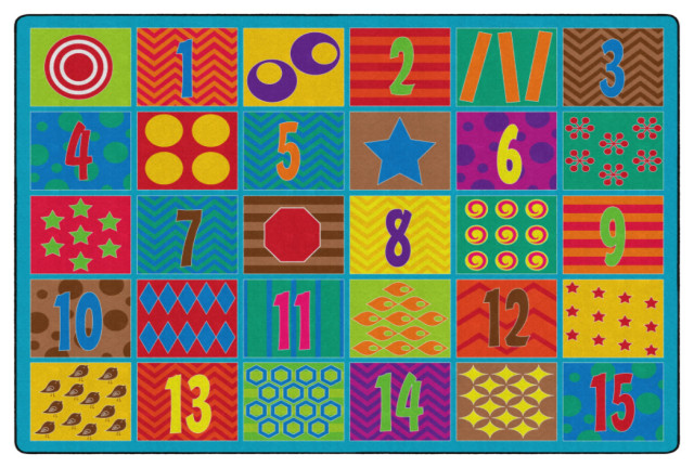 Flagship Carpets FE336-58A 10'6"x13'2" Counting Fun, Seats 30 ...