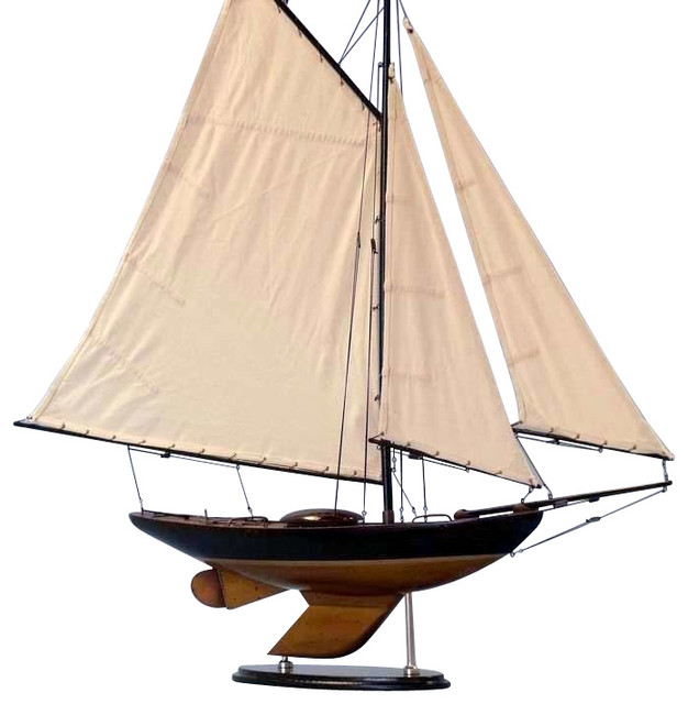 Newport Sloop Decoration - Beach Style - Decorative Objects And ...