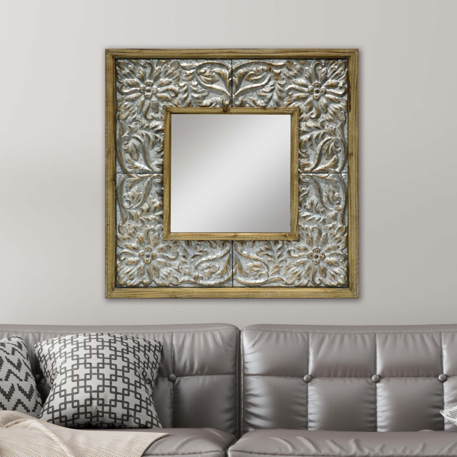 Paragon Farmhouse Mirror - French Country - Wall Mirrors - by Kolibri ...