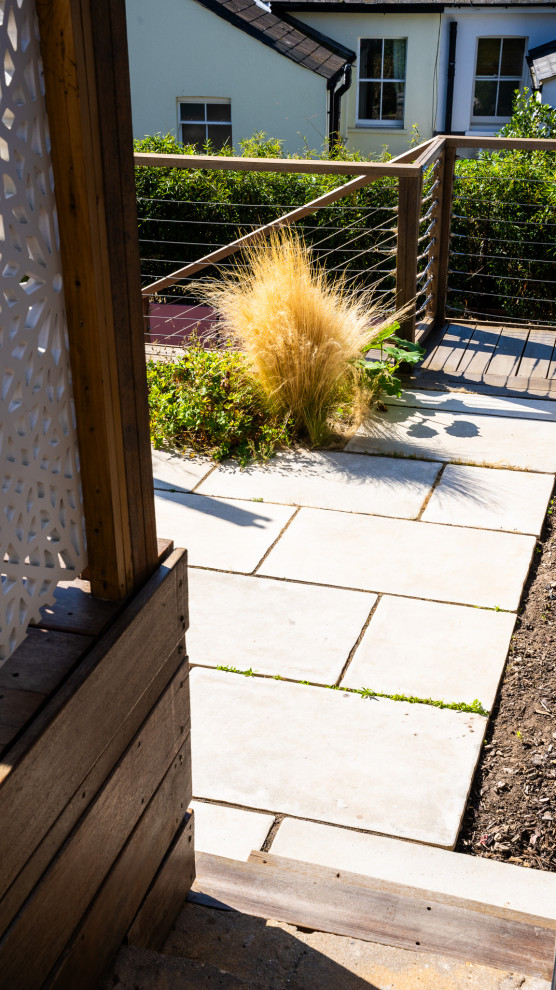 Split level garden in Essex - Contemporary - Garden - Essex - by Earth ...