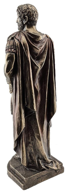 Roman Emperor Adriano Hadrian Bronze Finished Statue By Veronese Design ...