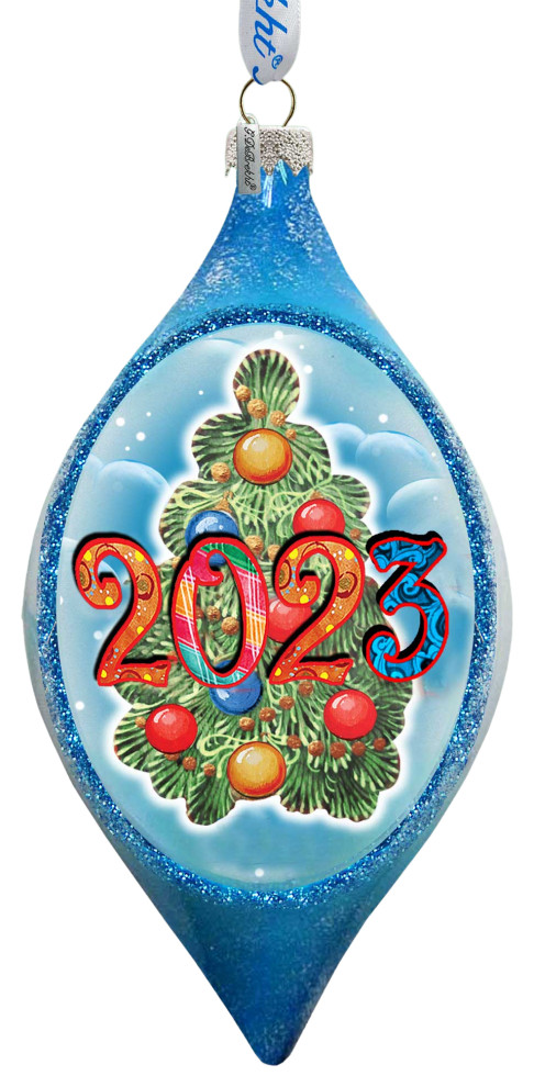 2023 Dated Christmas Ornaments