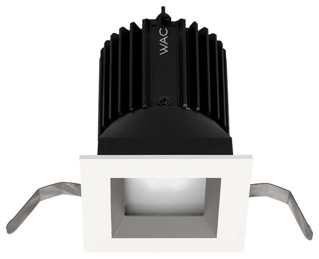 Volta 2" LED Square Shallow Regressed, Light Wide Flood 60 4000K, Haze ...