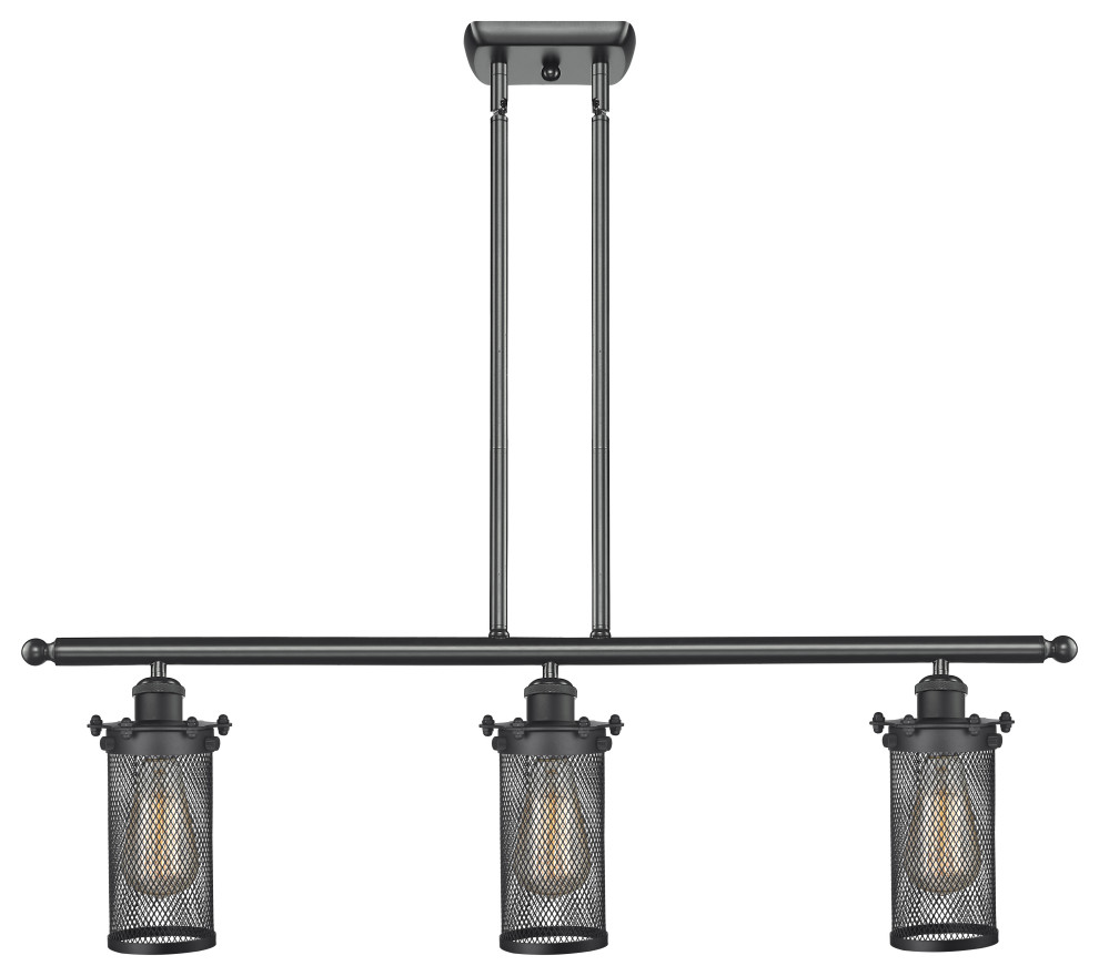 Kingsbury 3-Light Dimmable LED Island Light - Industrial - Kitchen ...