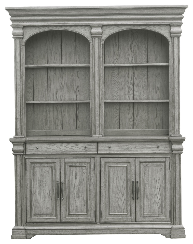Madison Ridge Server and Hutch by Pulaski Furniture - French Country ...