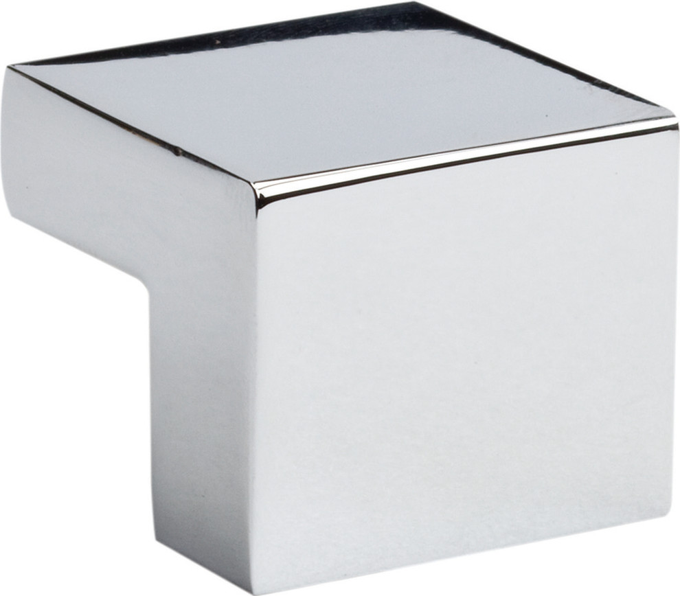 Atlas Homewares Small Square Knob 16mm CC - Transitional - Cabinet And ...