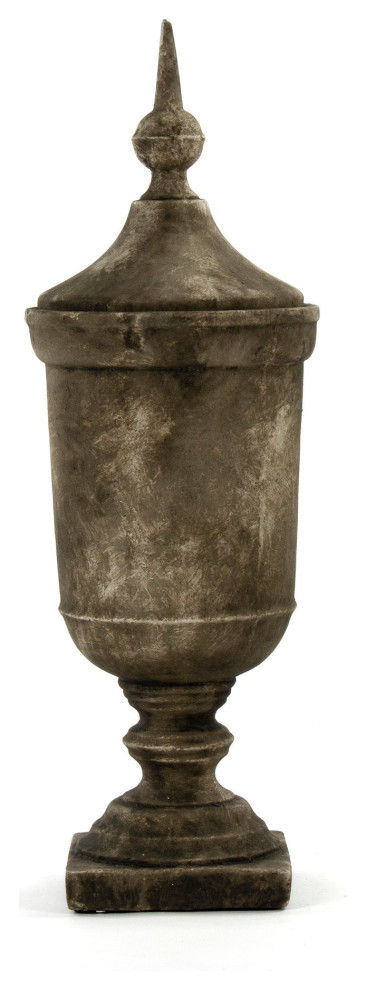 Resin Accent Urn - Rustic - Decorative Jars And Urns - by Hudson Home ...