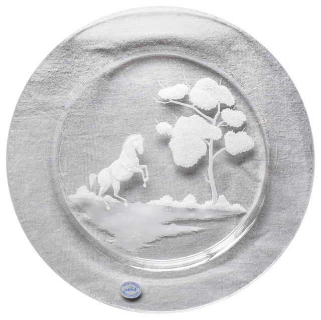 Varga Run 4 Roses Buffet Plate - Traditional - Salad And Dessert Plates ...